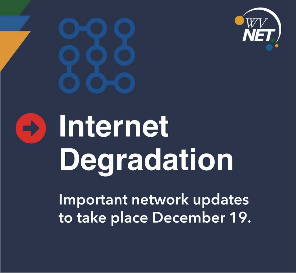 Important Network Updates to take place December 19 - West Virginia ...